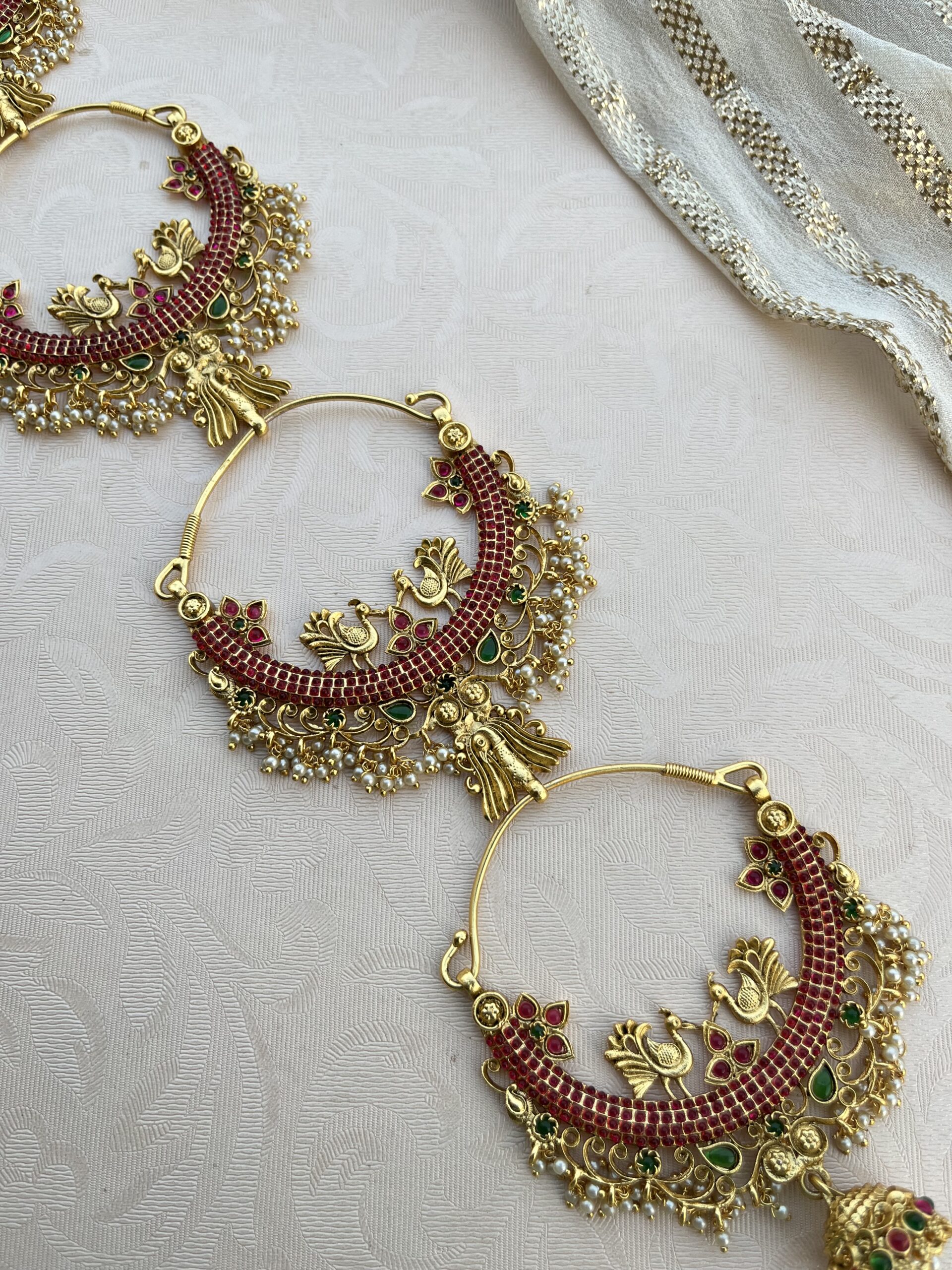 kempu Jada – Indian Jewllery